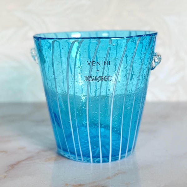 Turquoise Ice Bucket - Etsy