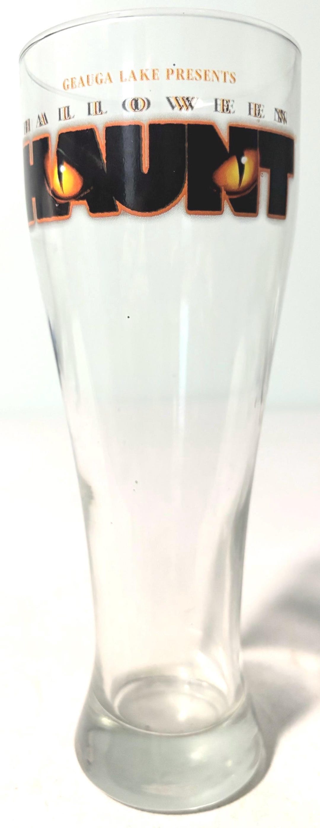 Vintage HTF Geauga Lake Halloween Haunt Pilsner Glass - Etsy