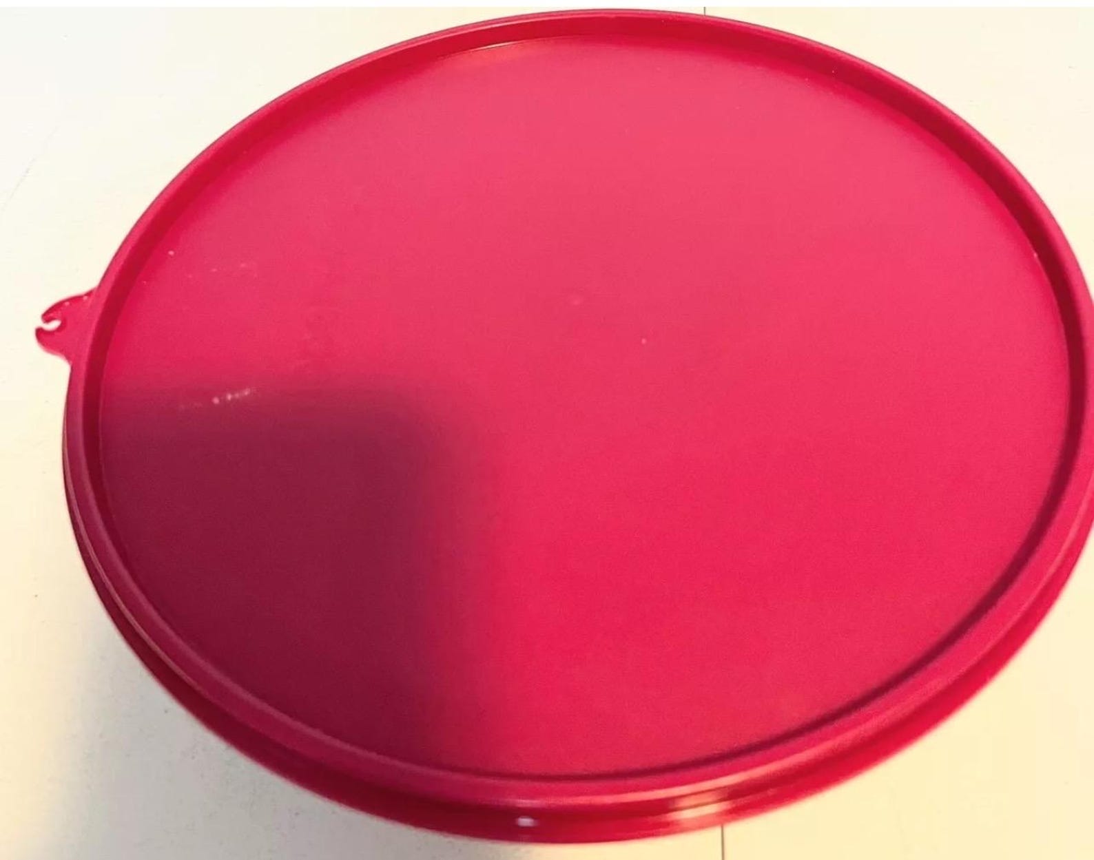 Tupperware 3pc Jello Mold With Clear Bottom and Plum Raspberry Middle ...