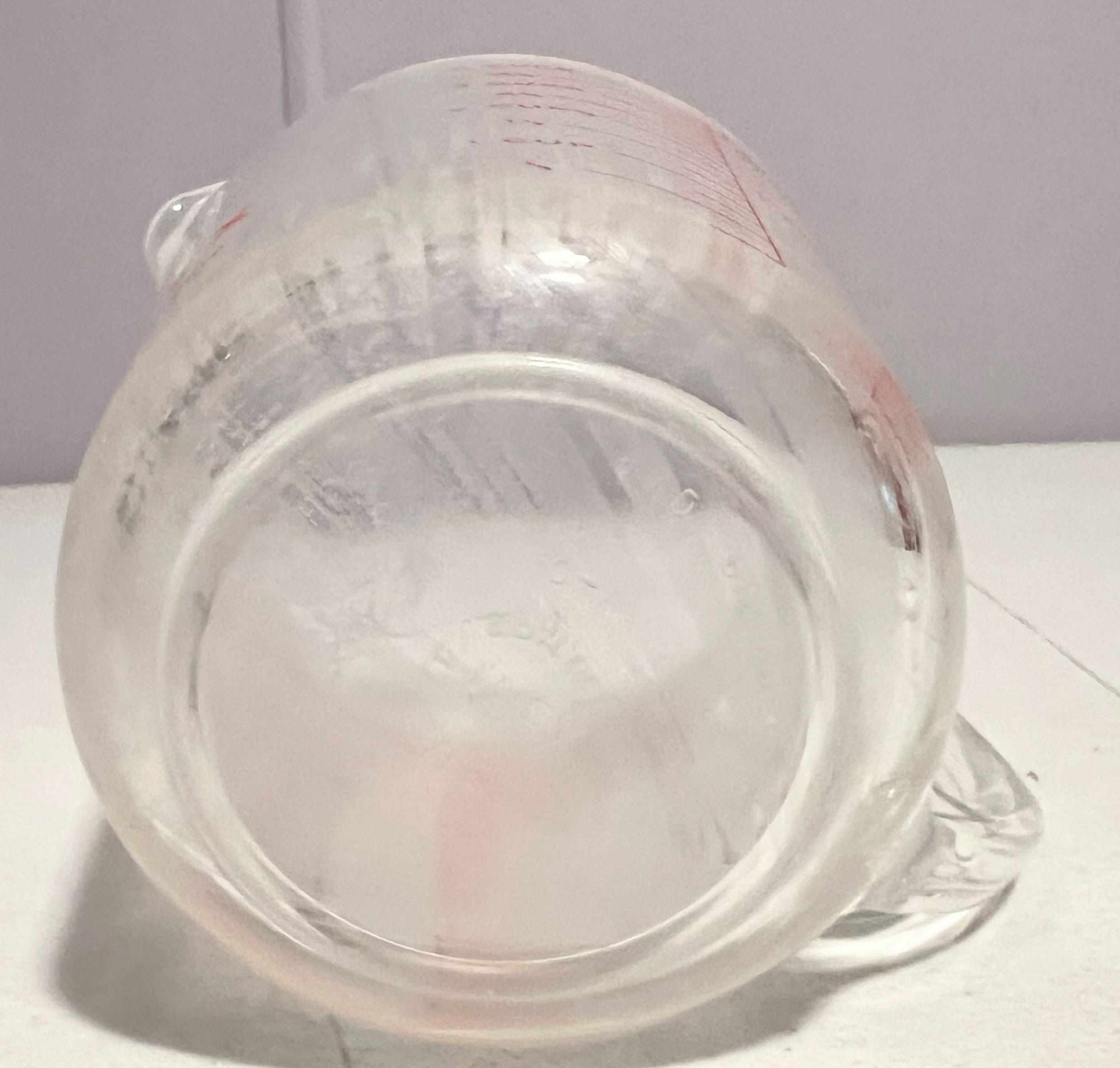 Vintage Pyrex 4 Cup D-handle Measuring Cup # 532 Red Lettering 1 Quart ...