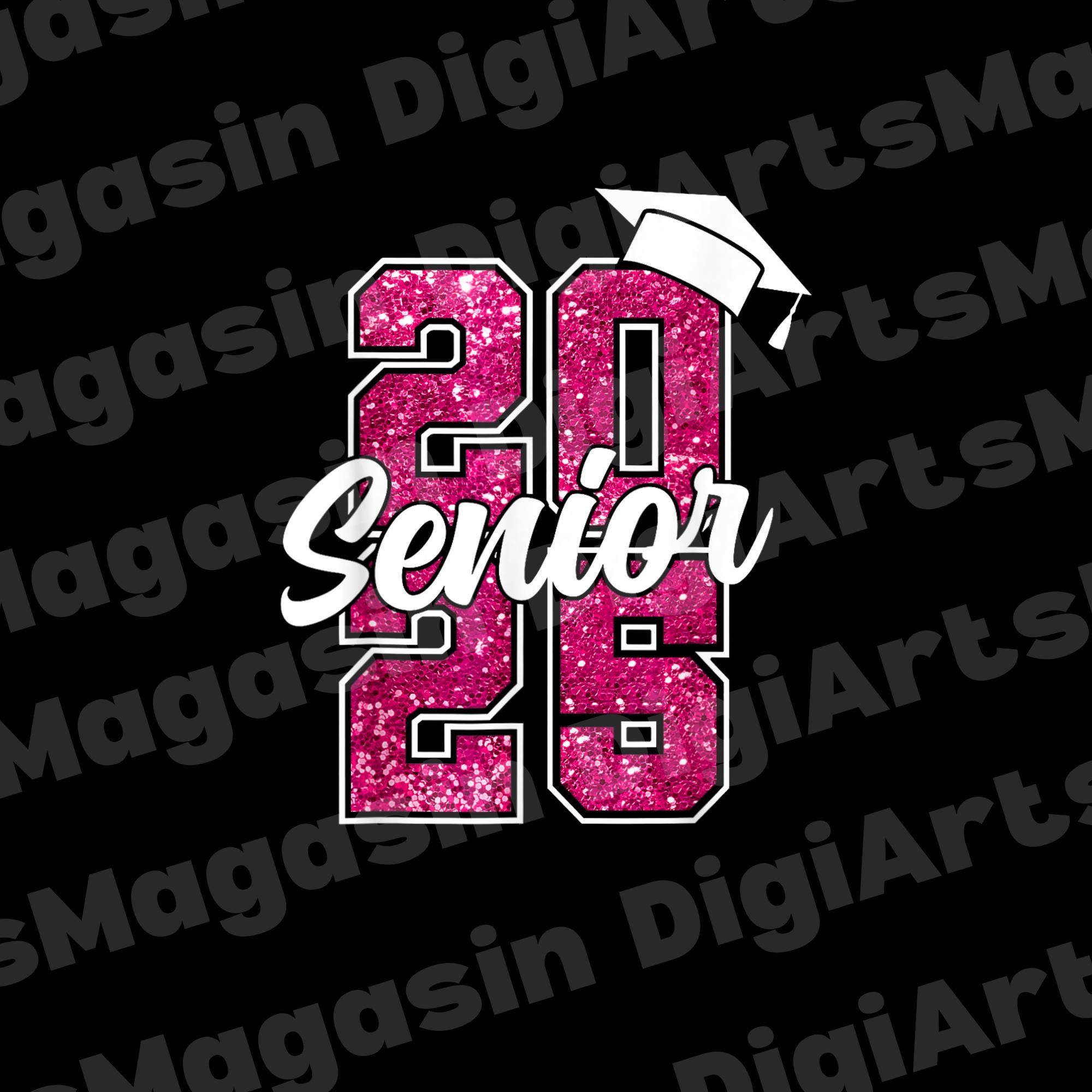 Senior 2025 Class of 2025 PNG Design | Back to School Cute Graduation ...