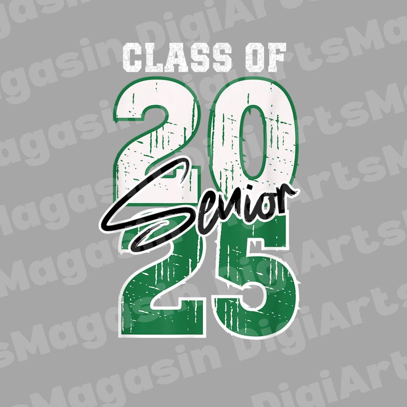 Class of 2025 Senior Graduation PNG Design, High School & College ...