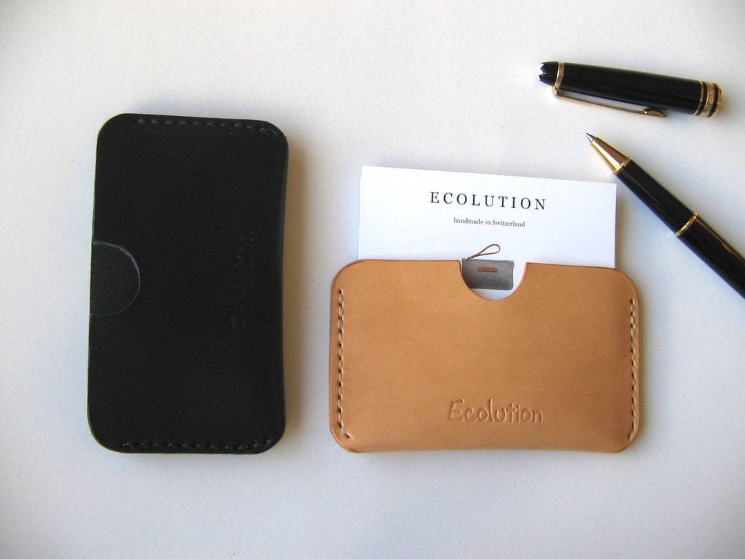 Minimalist Credit Card Case Eco Friendly Business Card - Etsy