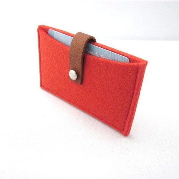 Wool Felt Wallet - Etsy