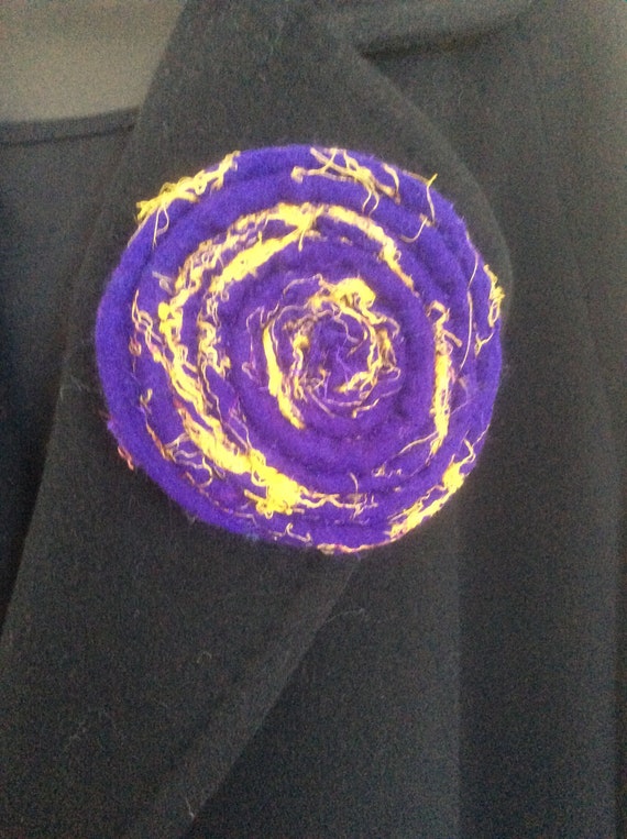 HANDMADE FELT BROOCH Pin Felt Jewellery Fashion Pin Large | Etsy Australia