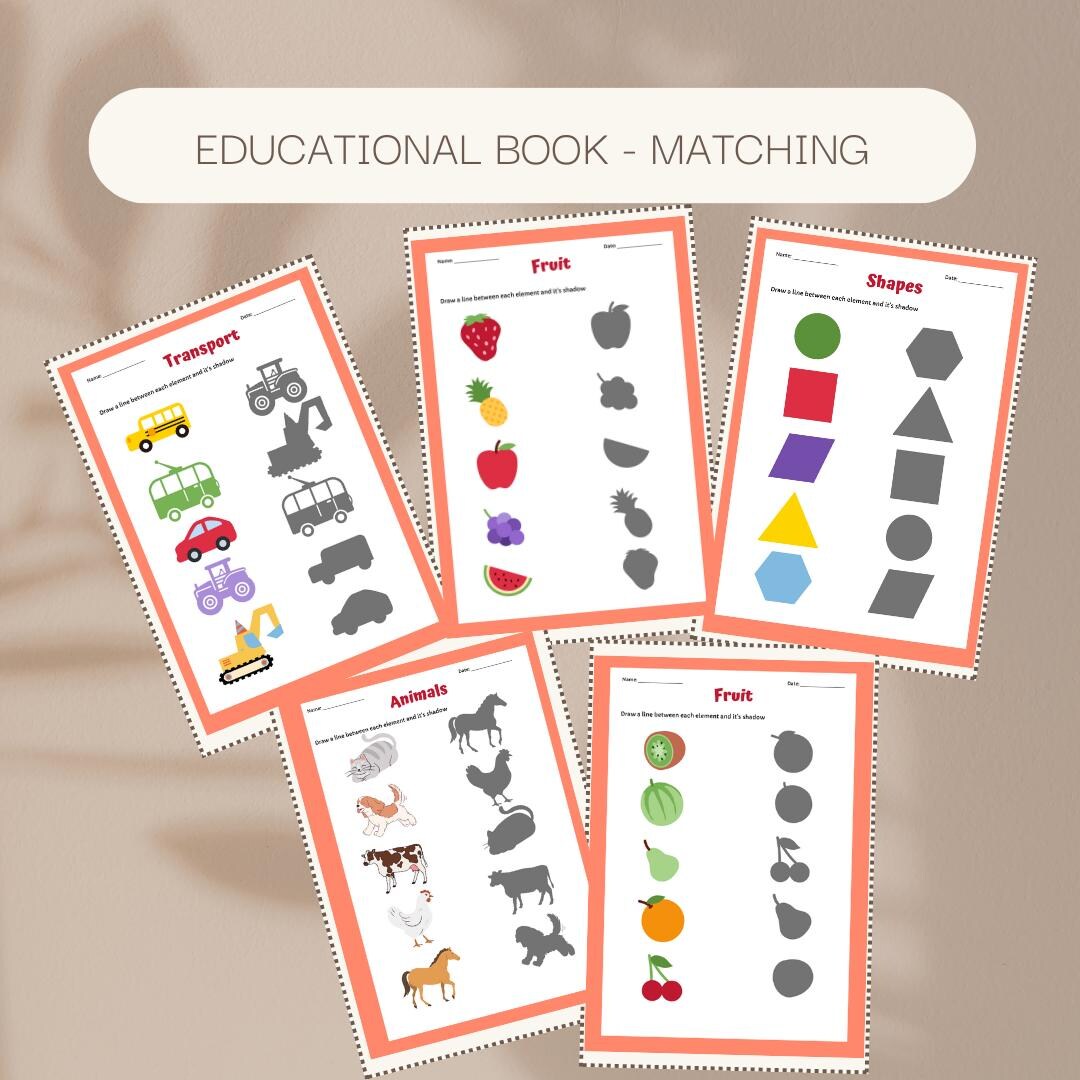 Skills Development Activity Book for Kids! Activities Like Finishing ...