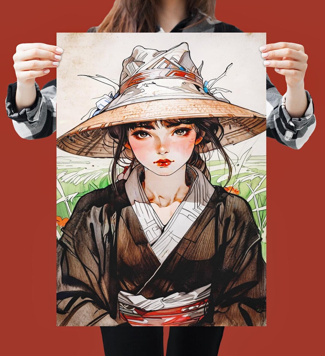 Wall Art for Anime Fans, Anime Girl Posters, Retro Anime Posters ...