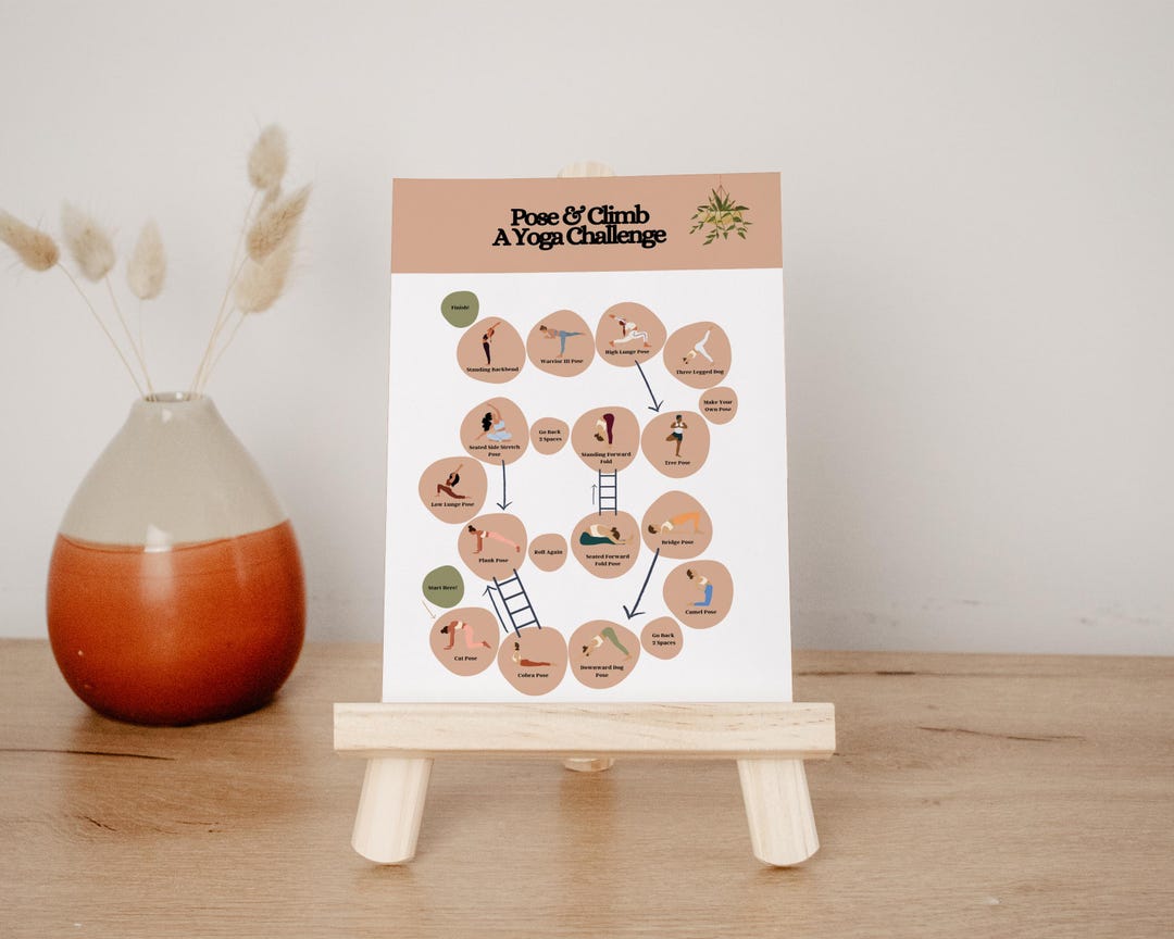 Yoga Board Game for Kids | Snakes and Ladders | Movement & Mindfulness ...