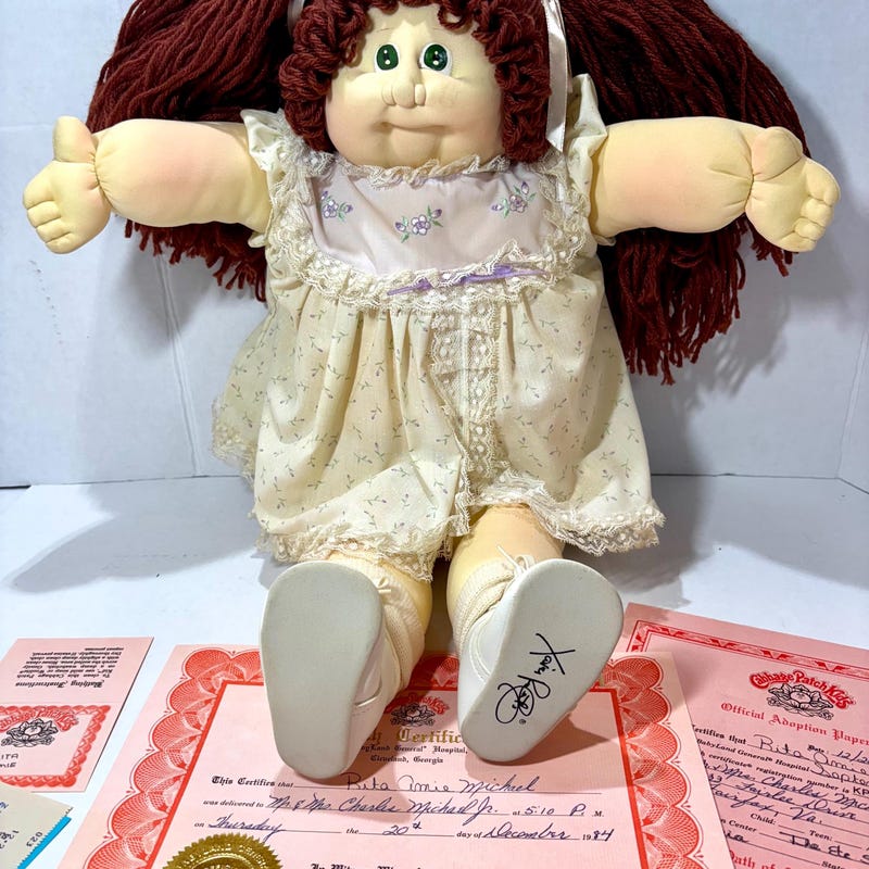 Xavier Roberts Signed Cabbage Patch Dolls - Etsy
