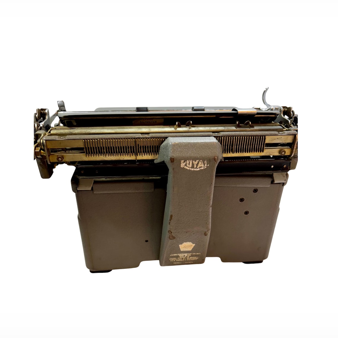 Vintage 1958 Royal Magic Desktop Classic Manual Typewriter Mid-century ...