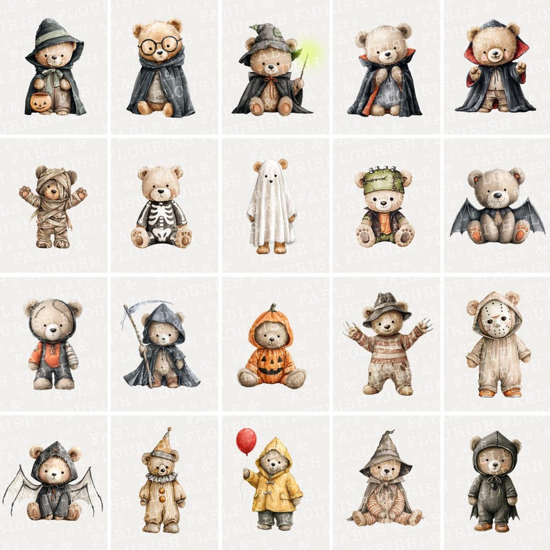 Teddy Bear Halloween, My First Halloween, Spooky One, Spooky Teddy Bear ...