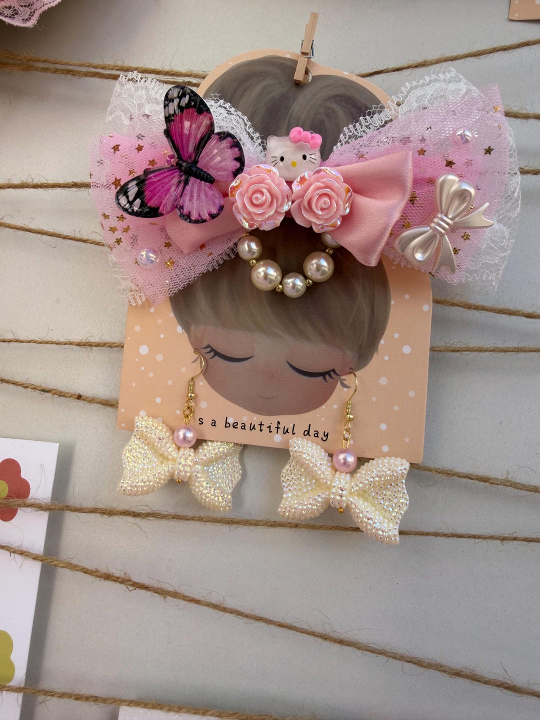 Hair Bow in #gyaru #himegyaru #gyarustyle - Etsy