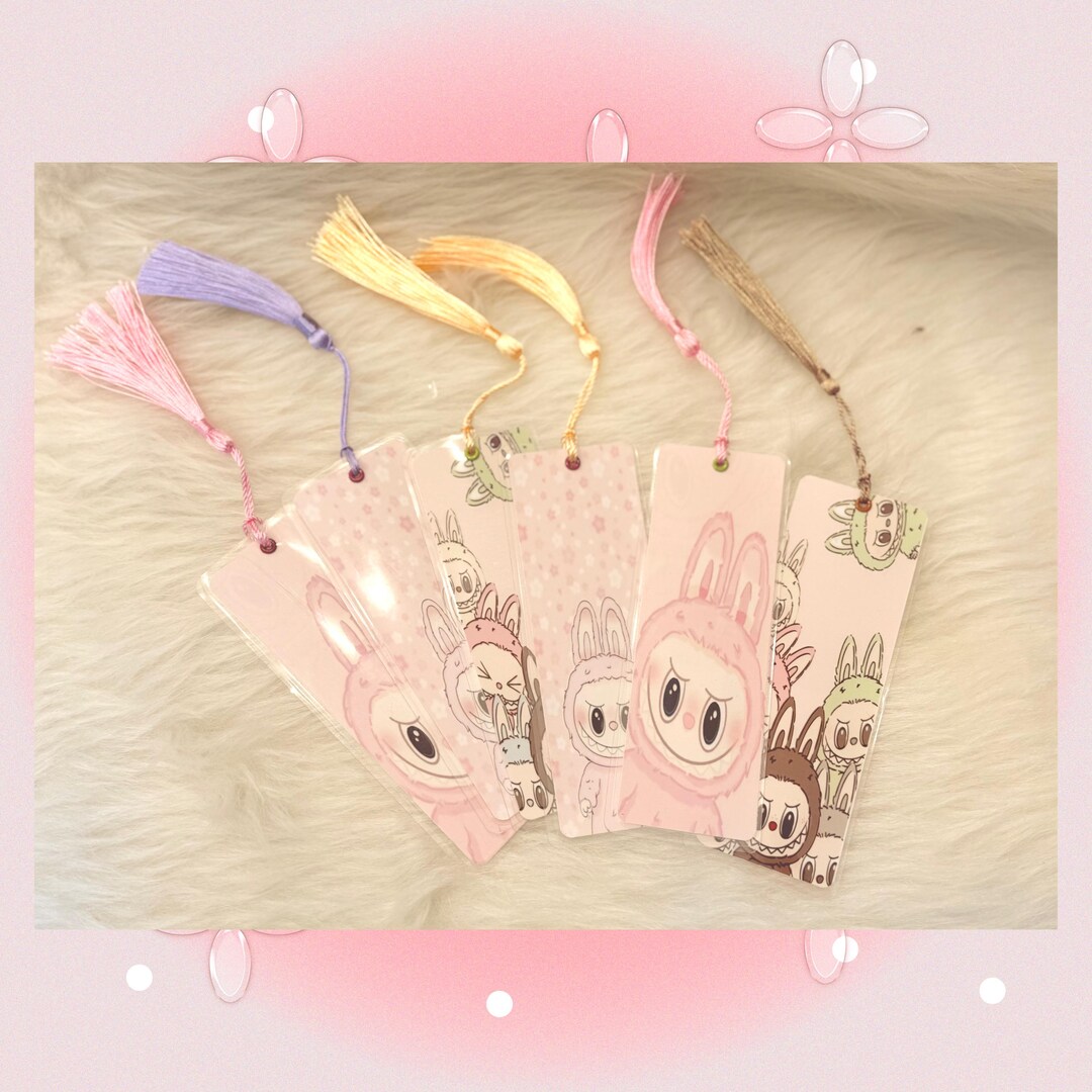 Labubu Bookmark #labububookmark #boomarks #accessoryforbooks #labubu - Etsy