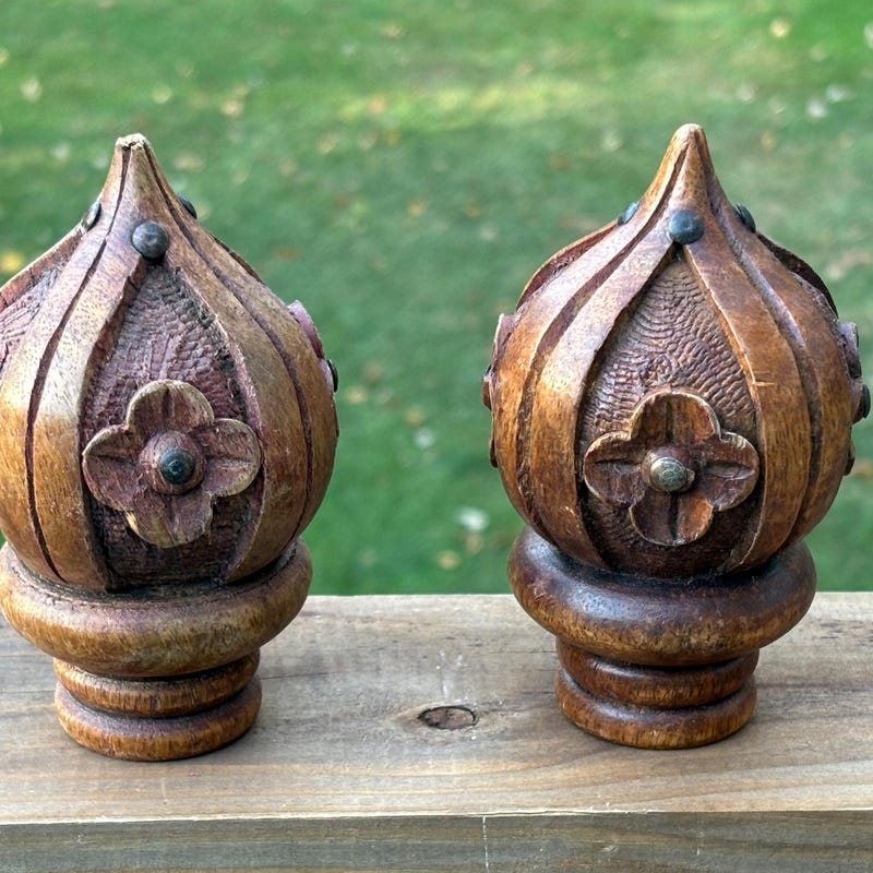 Finials Curtain Rod - Etsy