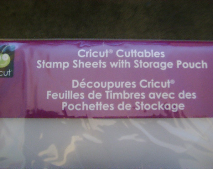 Cricut Cuttables Stamp Sheets With Storage Pouch - Etsy