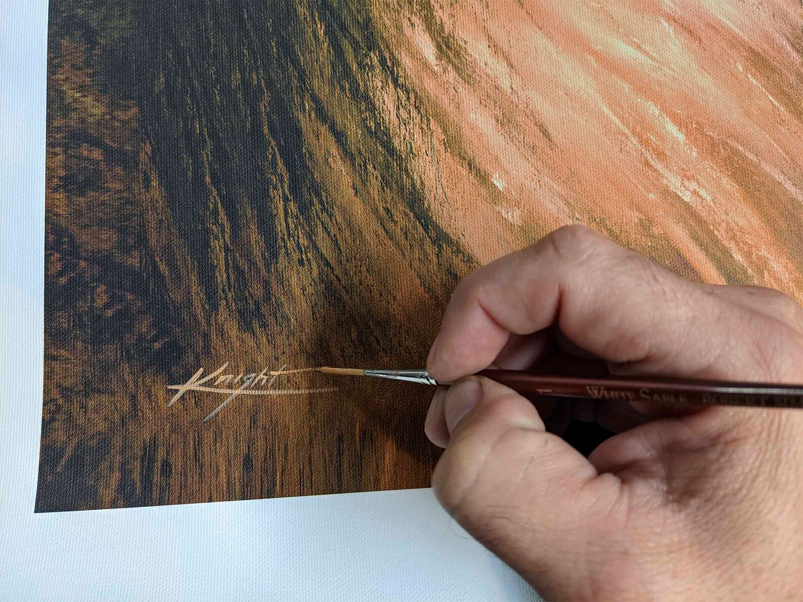 Print on Canvas Southwestern Painting Western Art - Etsy