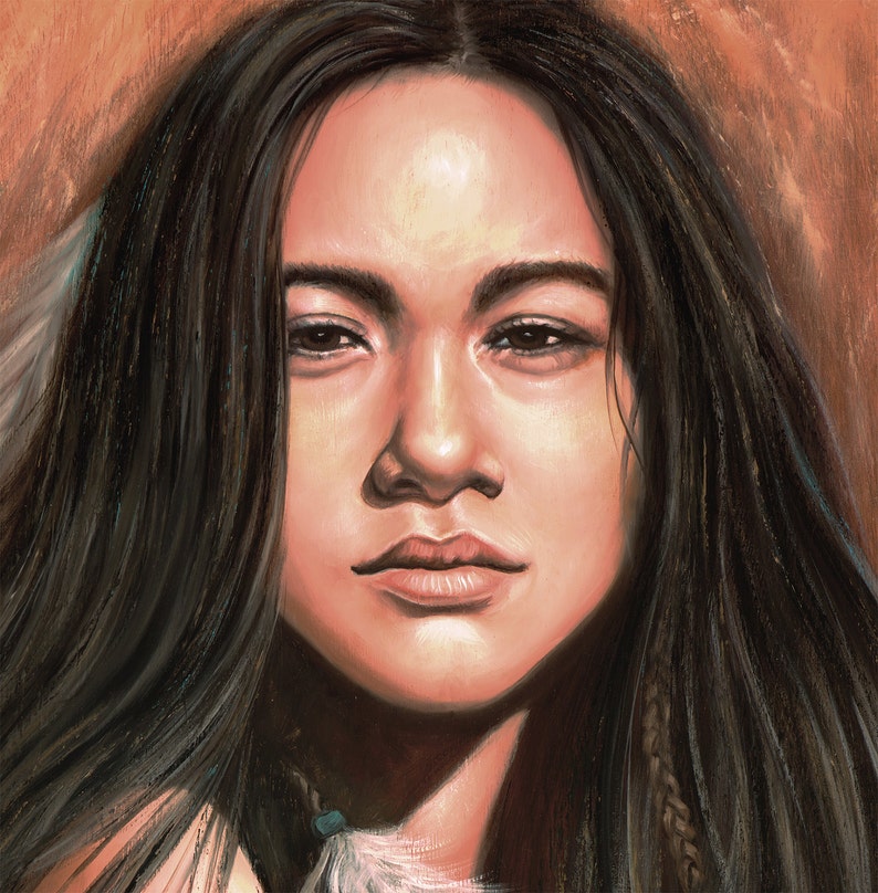 Print on Canvas Southwestern Painting Western Art - Etsy