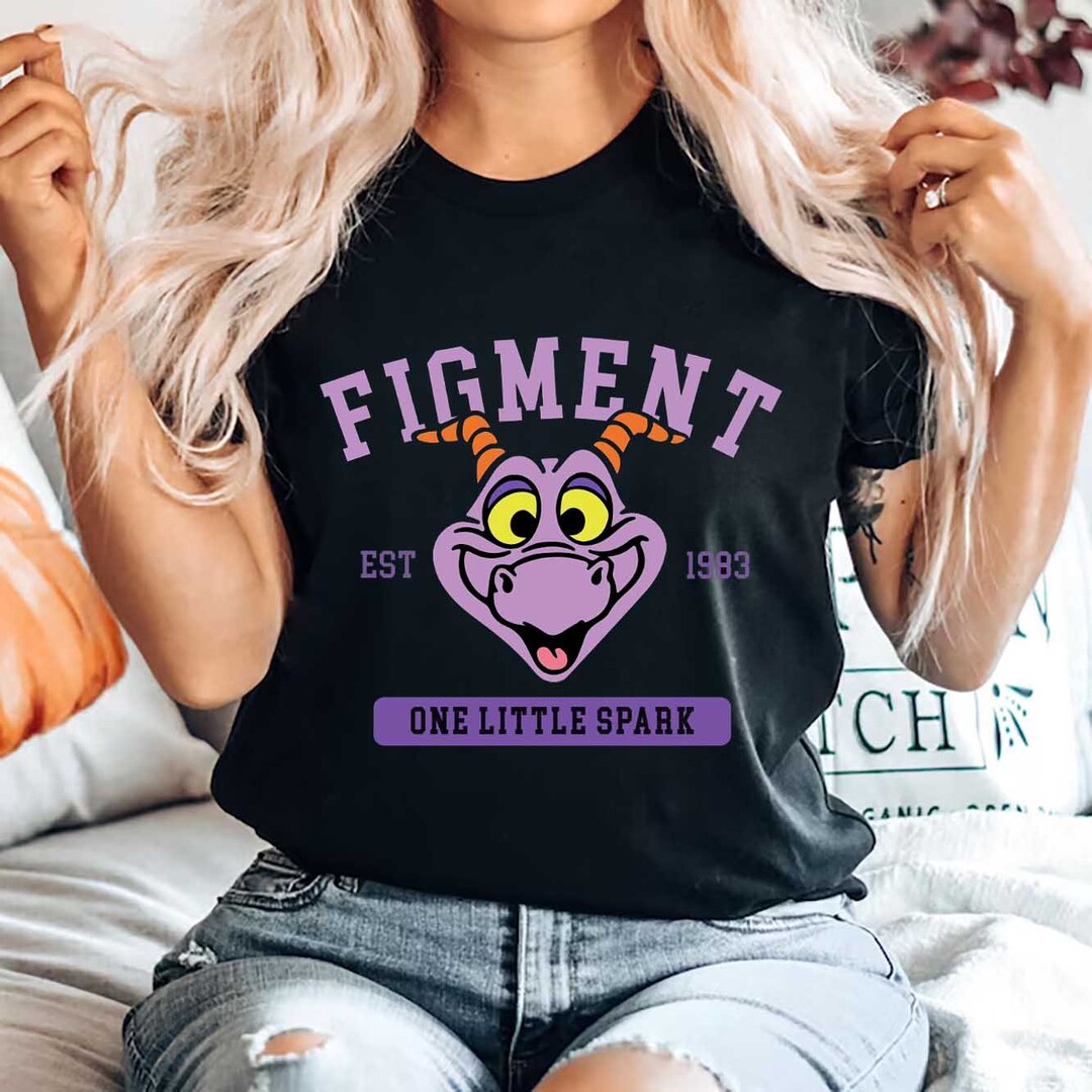 Figment Est.1983 Shirt, One Little Spark Shirt, Purple Dragon Shirt ...