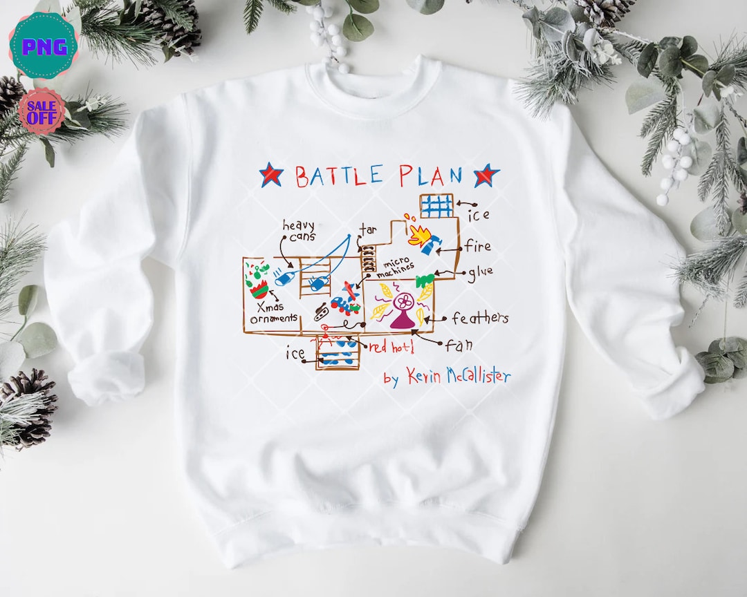 Battle Plan Png Home Alone Battle Plan Christmas Movie Png - Etsy