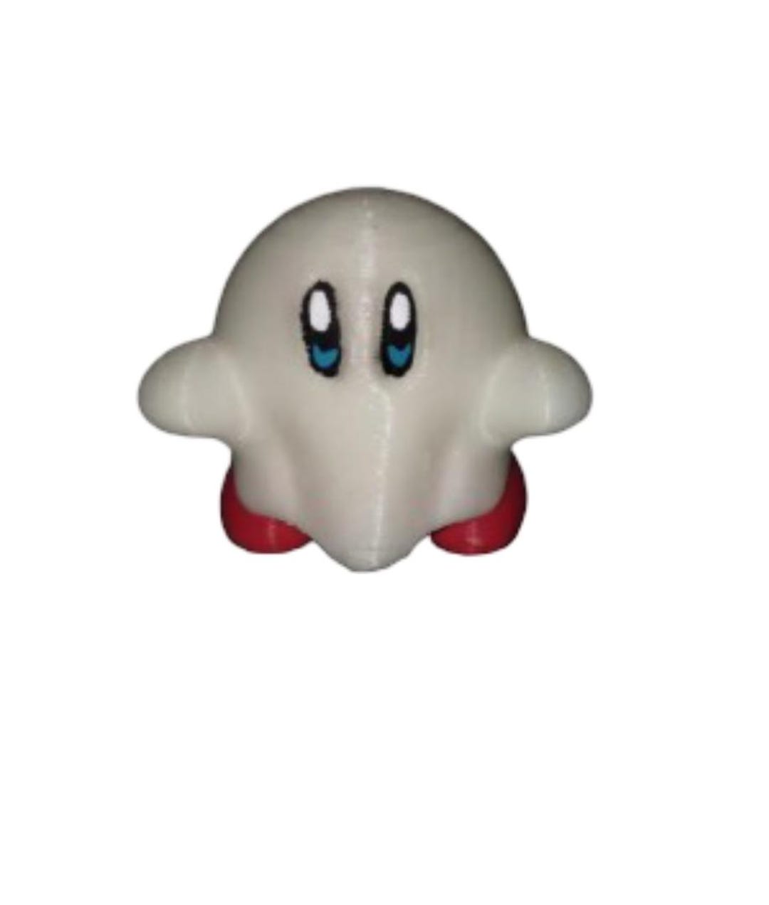 3d Printed Hand Painted Video Game Kirby Ghost - Etsy