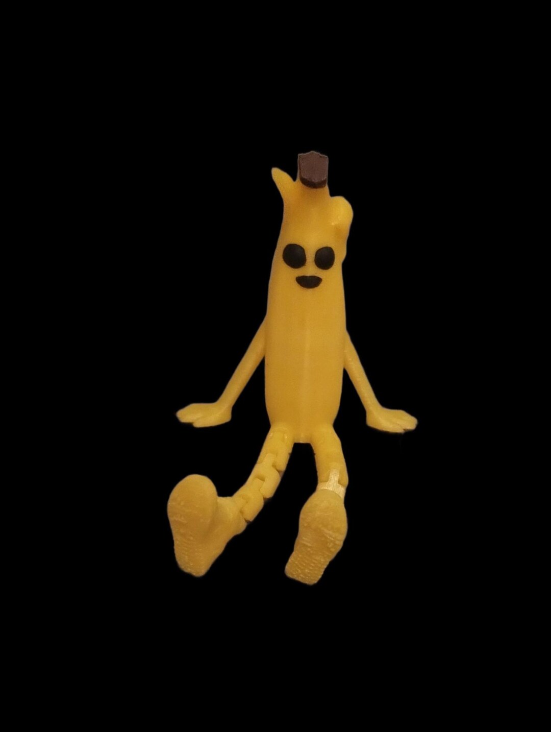 Hand-painted 3D Printed Banana Figurine | Peely Fidget Toy | Stress ...