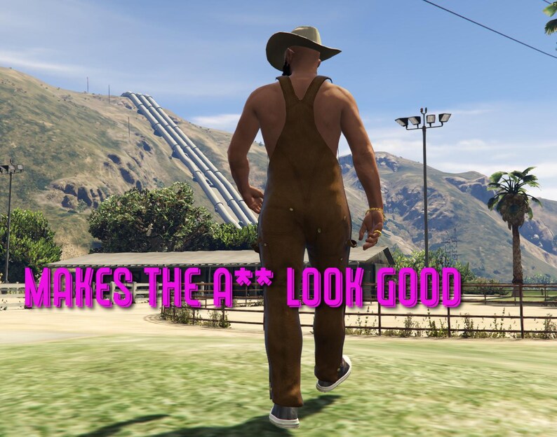 Outdoor Overalls for Males GTA5 Fivem - Etsy