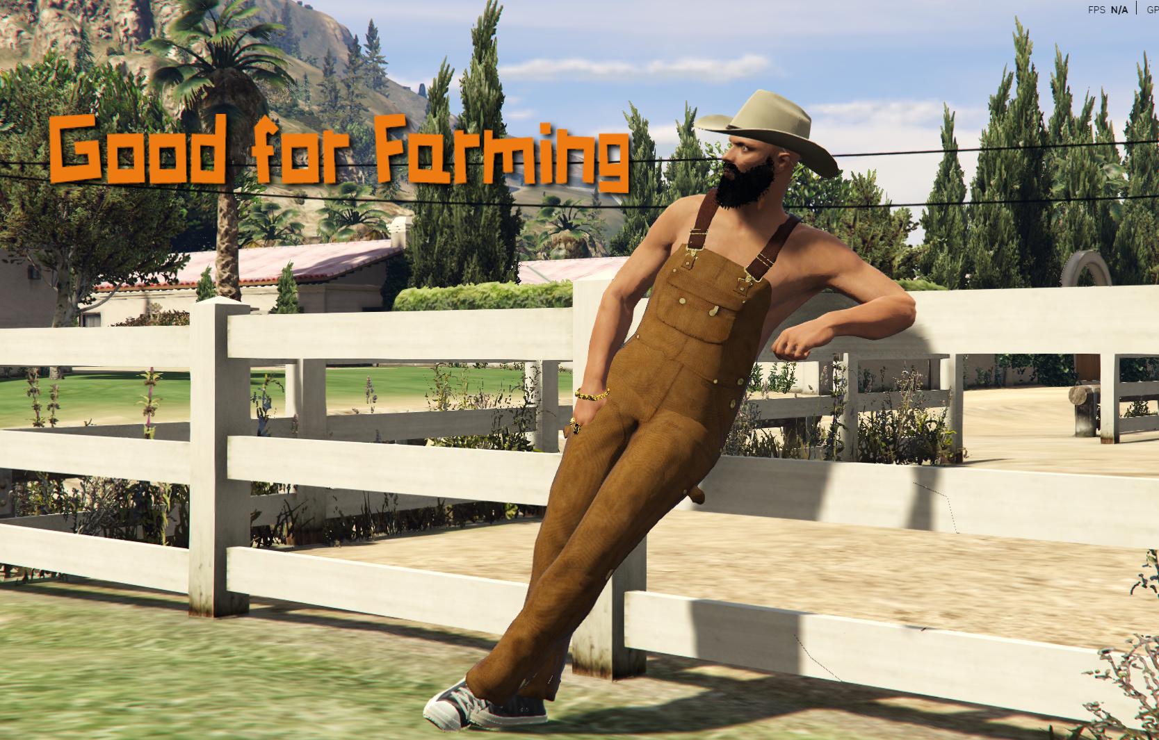 Outdoor Overalls for Males GTA5 Fivem - Etsy