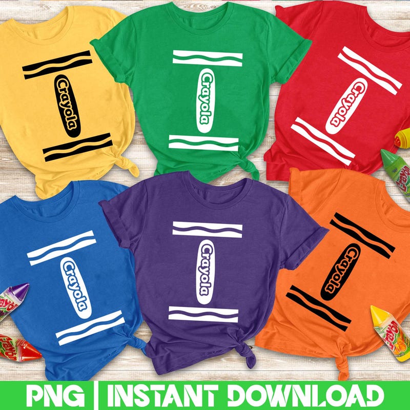 Crayon Costume for Groups - Etsy