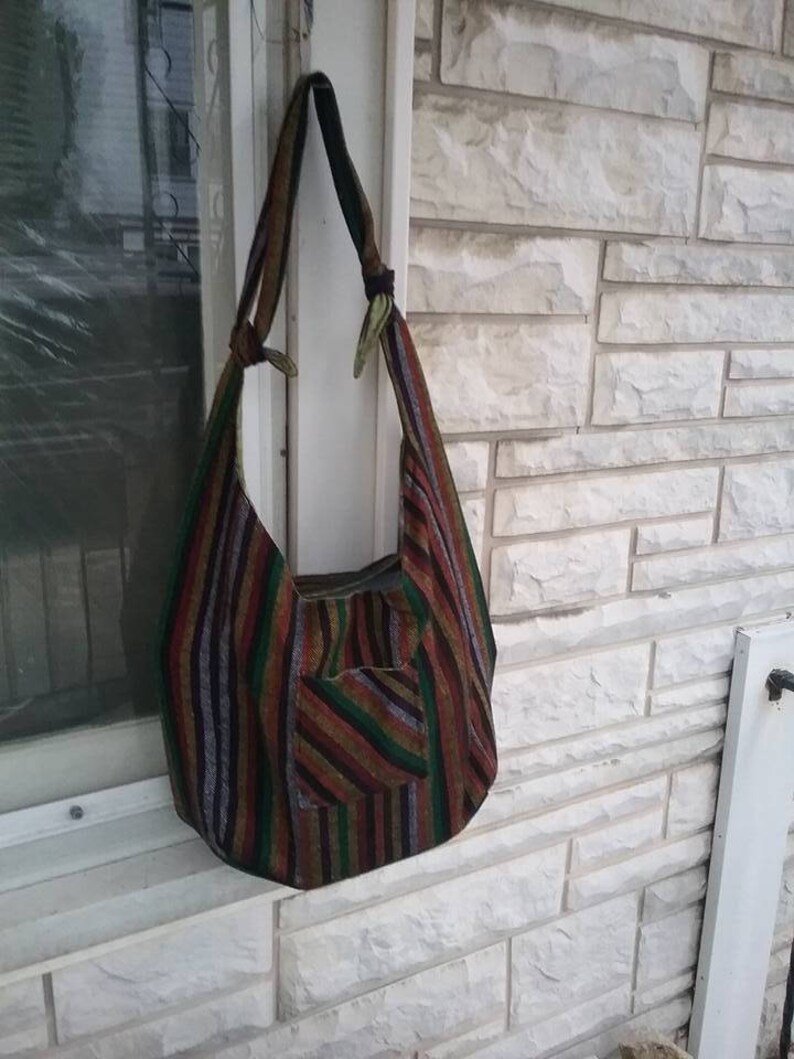 Infinity Tie Strap Tote Bag PDF Pattern: Adjustable Crossbody Large ...