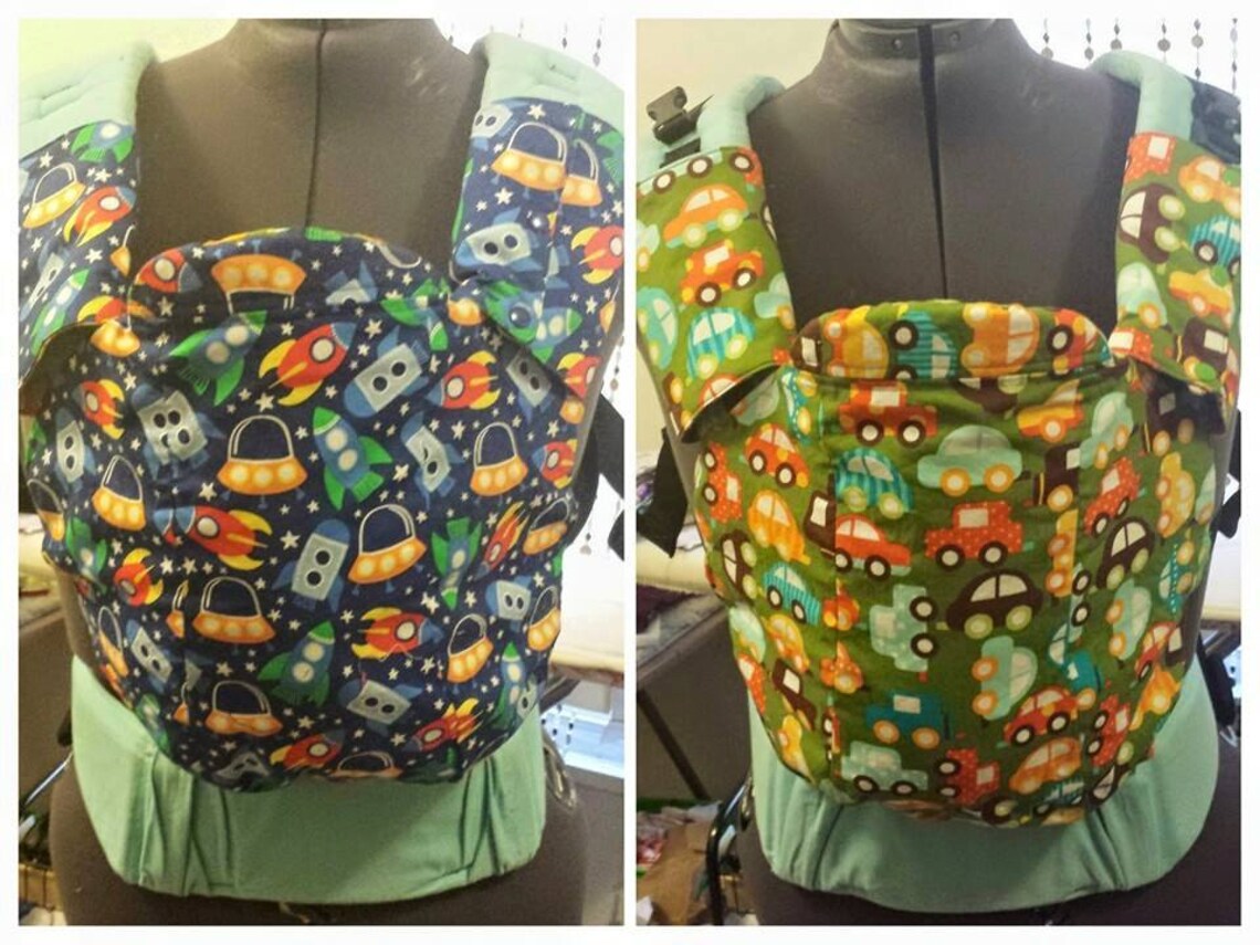 PDF Pattern: Preschool Size Ninja Protector Carrier Cover Slipcover ...