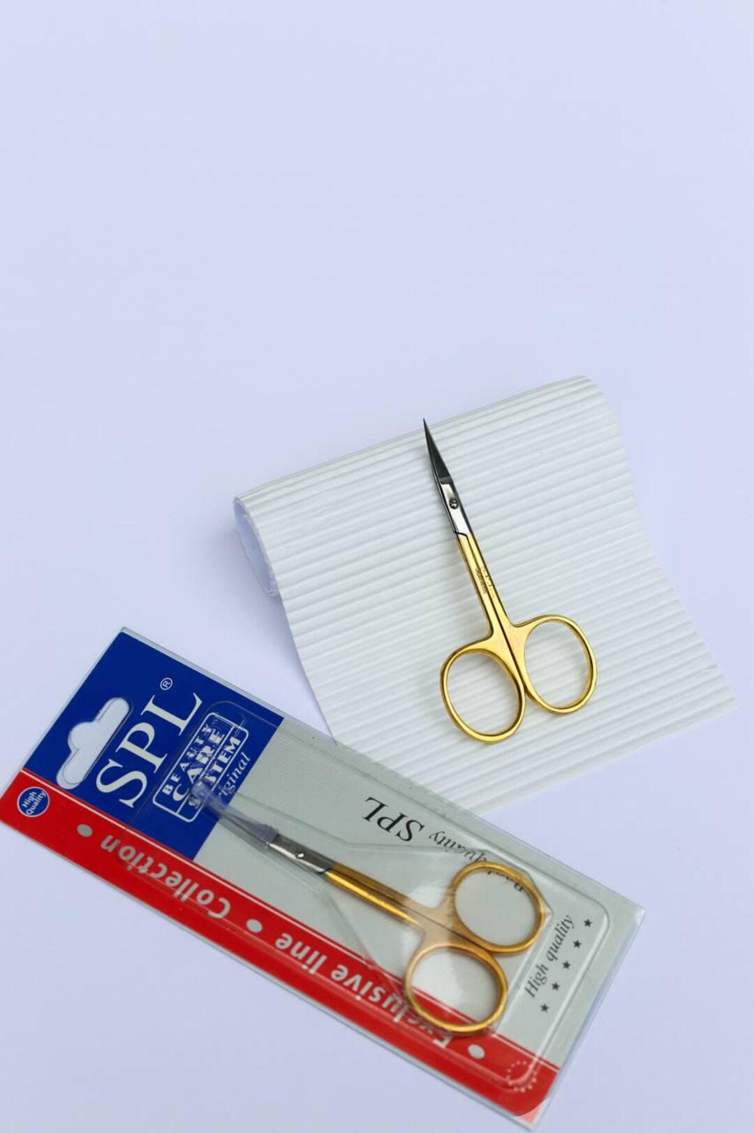 Manicure Scissors With Gold Handles - Etsy