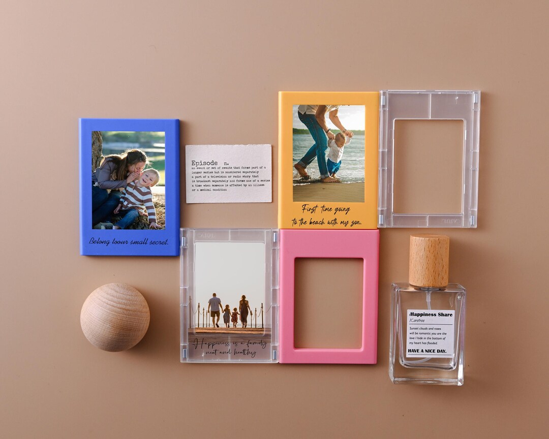 Personalized Magnet Photo Frame, Custom Photo Frame, Personalized ...