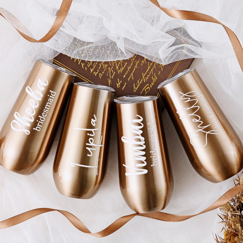 Stainless Steel Cups Gold - Etsy