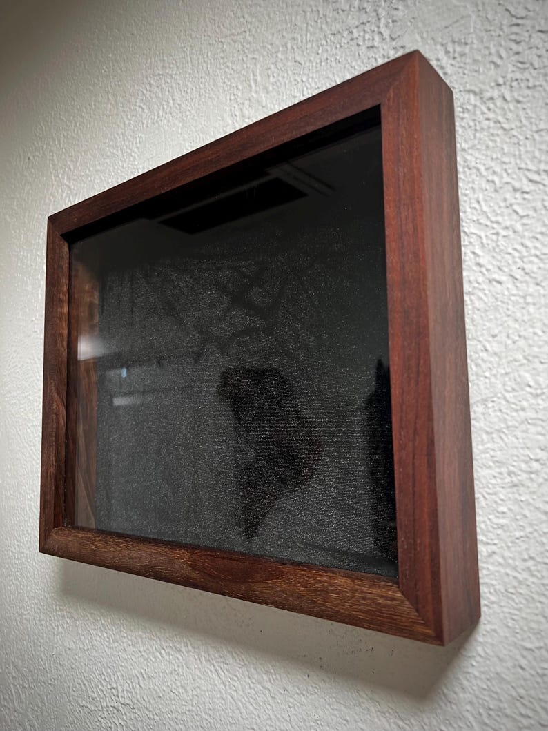 Walnut Shadow Box - Handmade - Etsy