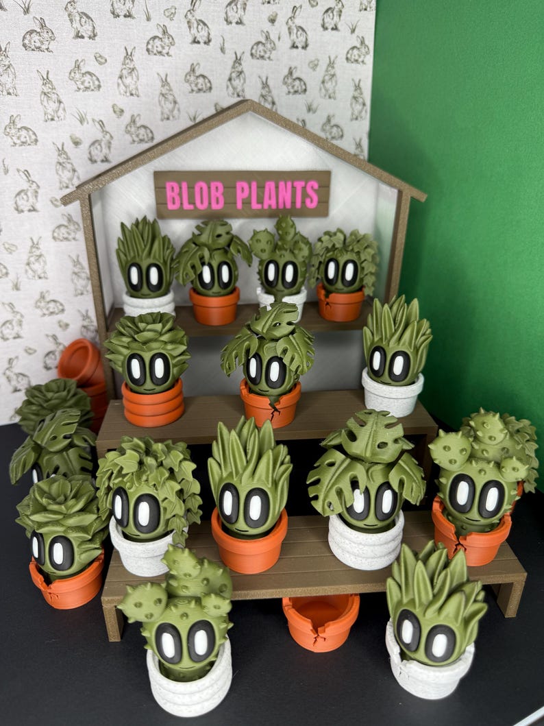 Build-a-plant Blob Plants - Etsy