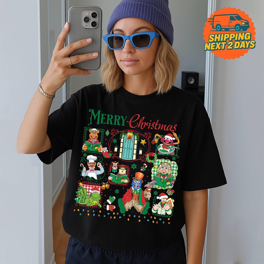 The Muppet Show Carol Gonzo Rizzo Miss Piggy Scrooge Kermit Fozzie Bear ...