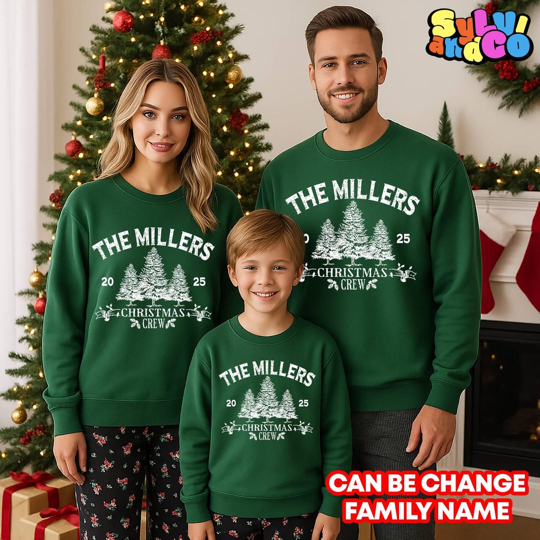 Personalized Family Christmas Tee,matching Holiday Vacation Shirt ...