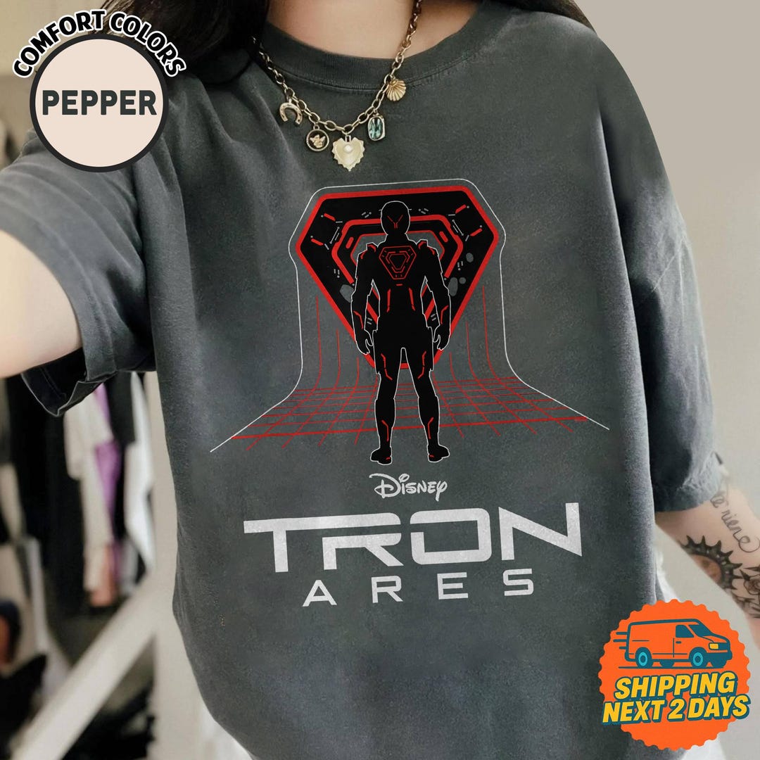Tron Ares Magic Kingdom Tee, Disneyland Movie Tron Ares Shirt ...