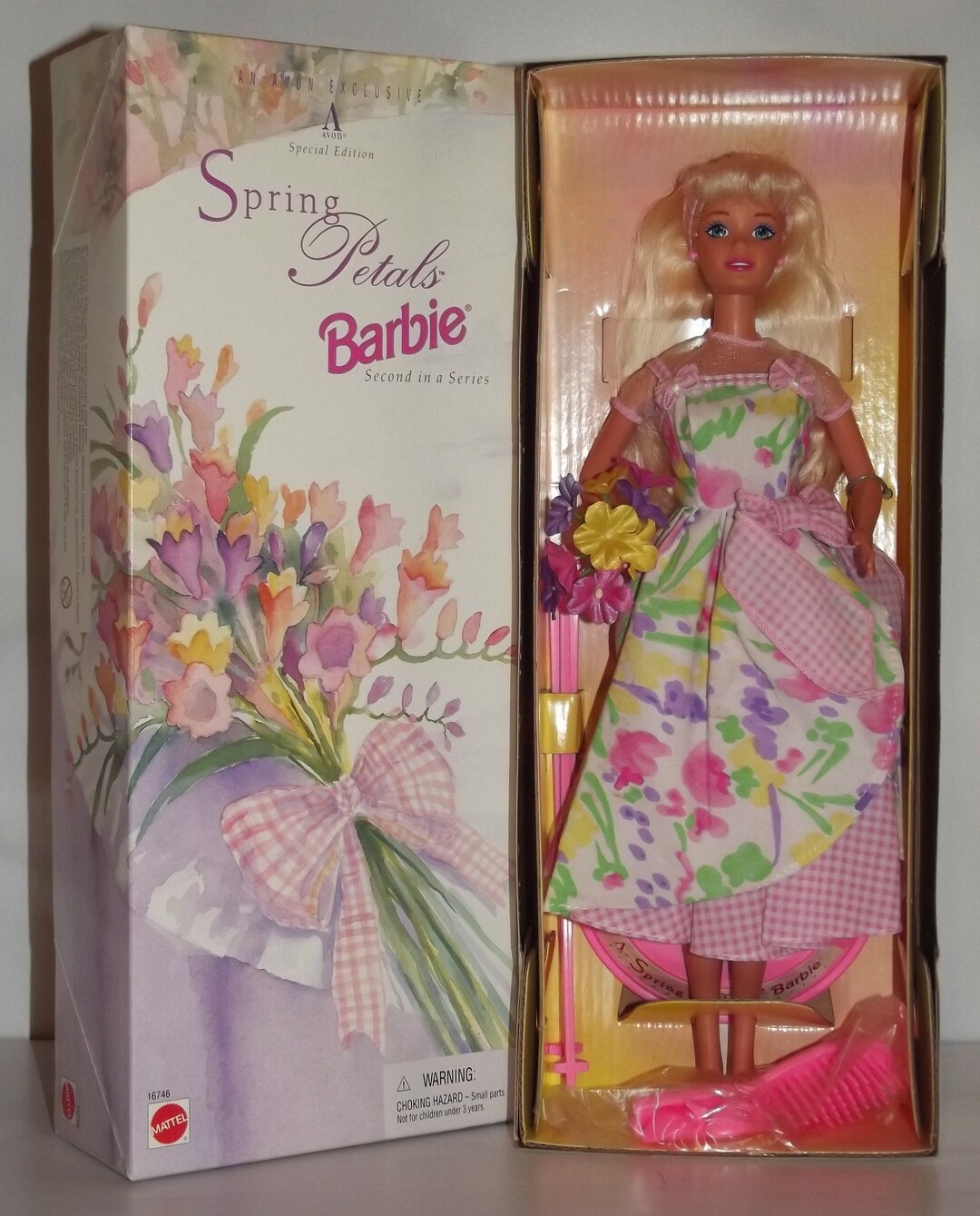 Spring Petals Barbie Doll Special Edition Avon Exclusive 1996 - Etsy