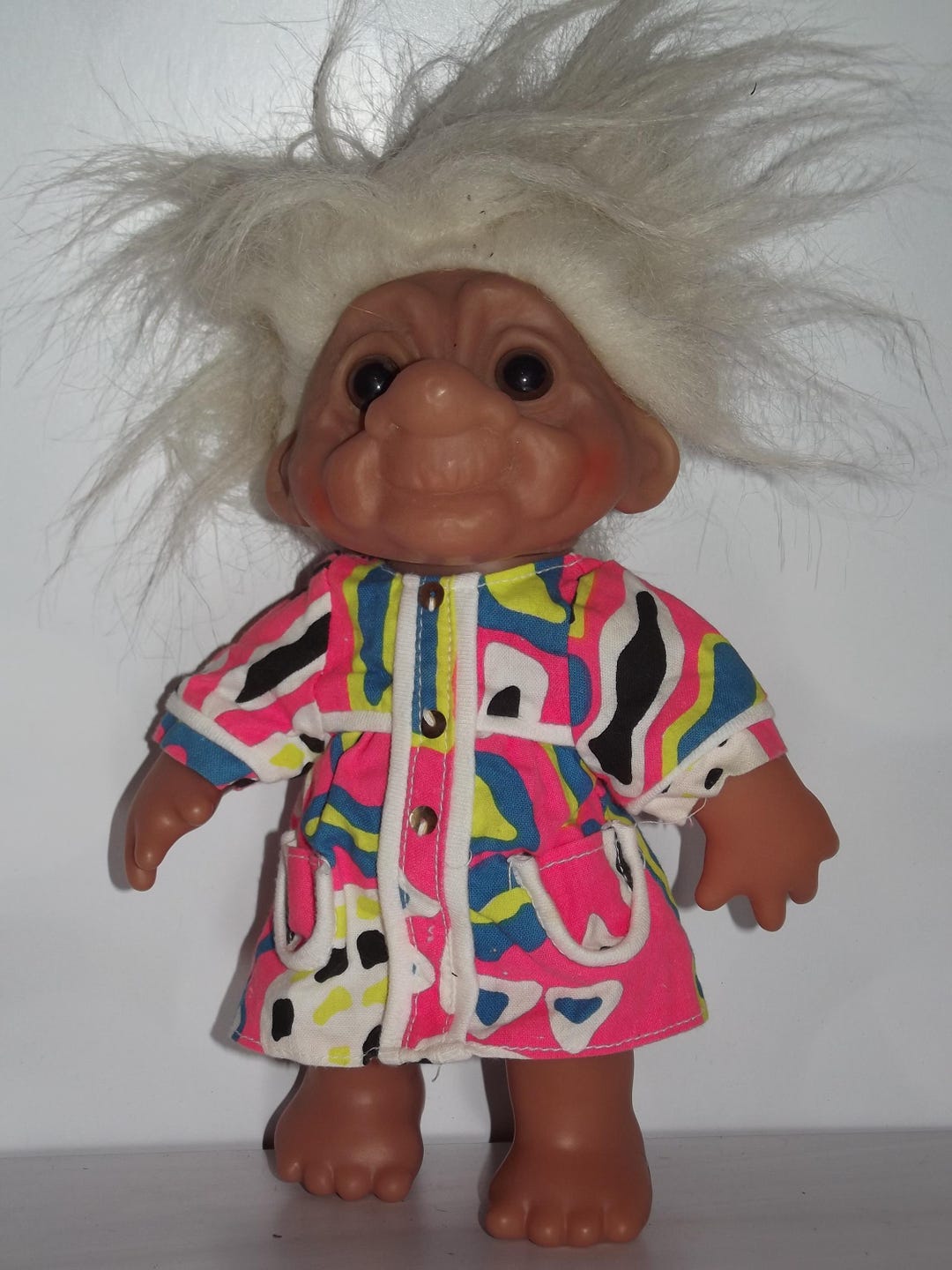 Vintage L984 Grandma Bubby Zeyda - 8" Dam Troll Doll EB17 - Etsy
