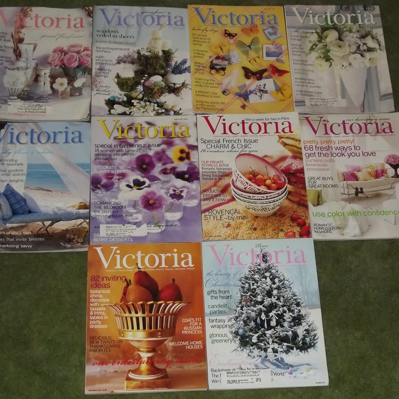 Victoria Magazine - Etsy