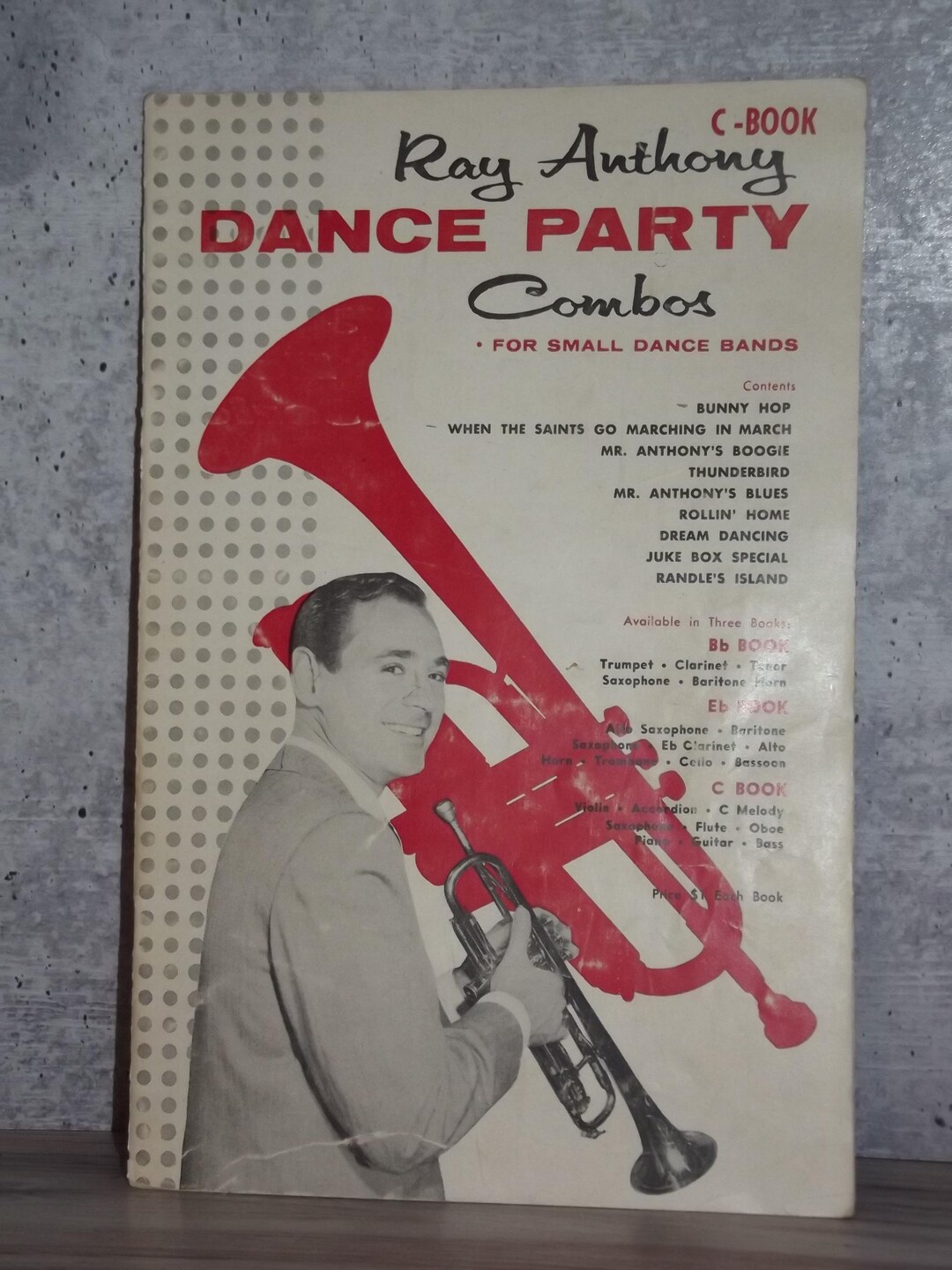 Ray Anthony Dance Party Combos C Book 1957 B27 - Etsy