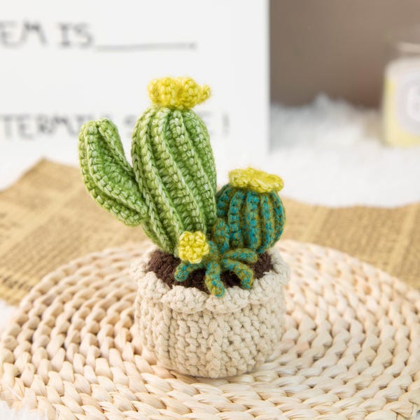 Knit Cactus - Etsy