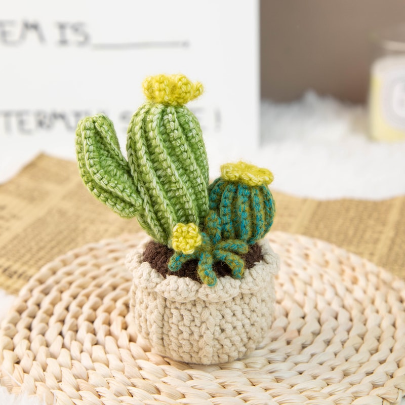 Knit Cactus - Etsy