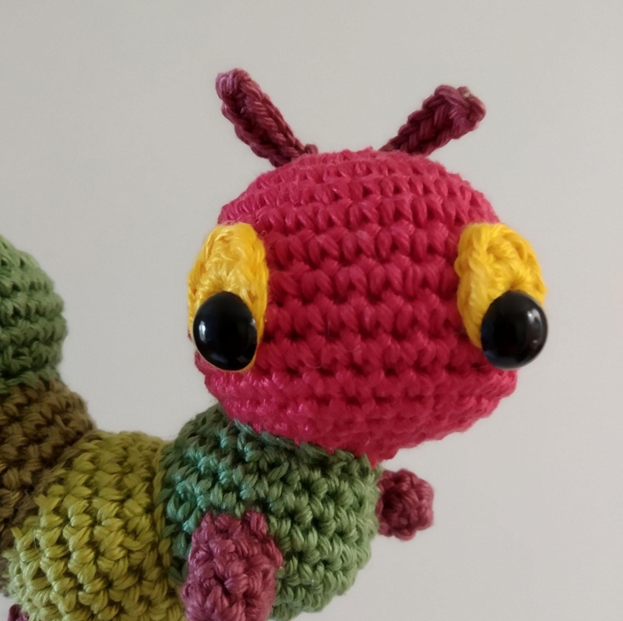 The Caterpillar Crochet Pattern - Etsy