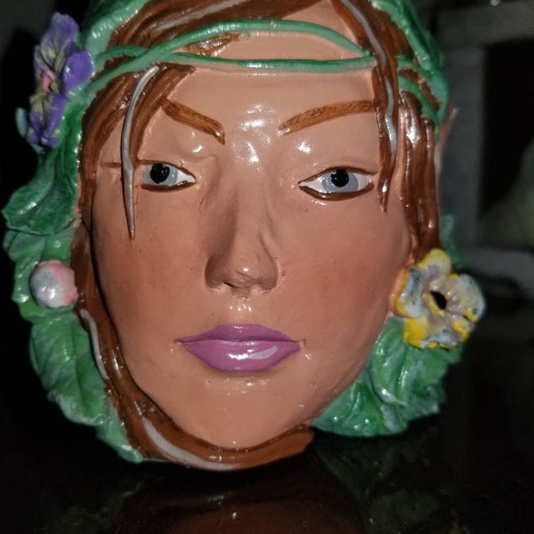 Chalkware Vase - Etsy