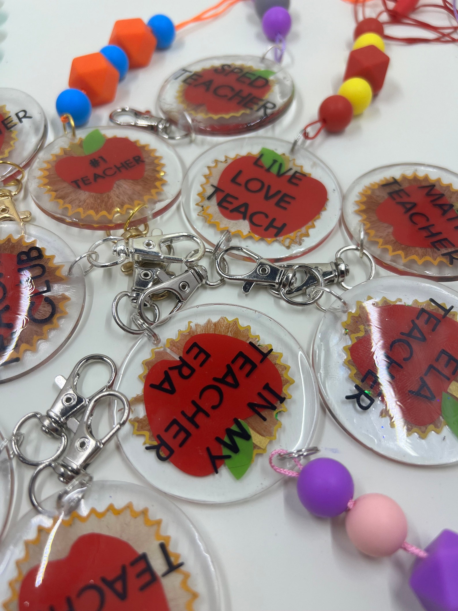 ELA Teacher, Badge Lanyard, English Language Arts - Etsy