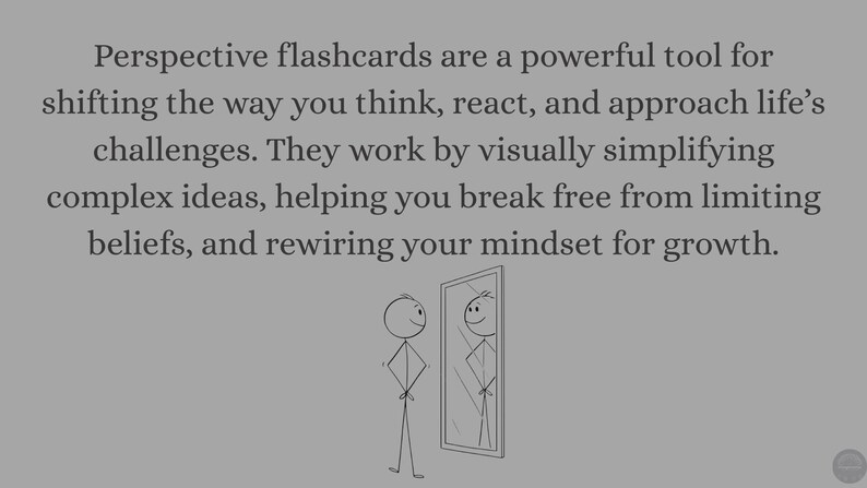Perspective Flashcards| Digital Download - Etsy