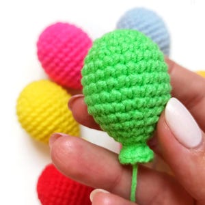 Crochet PATTERN Balloon, Crochet Air Balloon, Small Plush Balloon ...