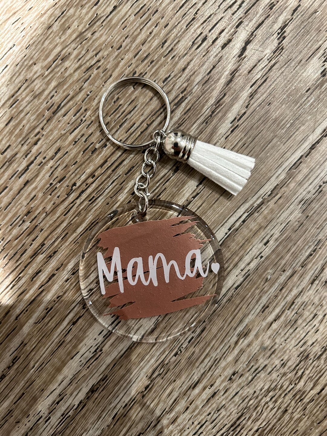 Mama Acrylic Key Chain - Etsy